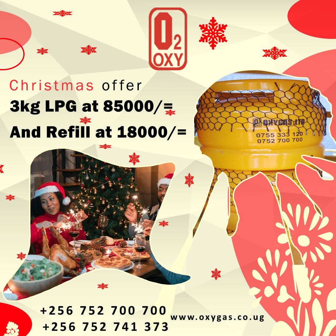 Celebrate Christmas With Oxygas Limited's Affordable 3kg LPG Gas ...
